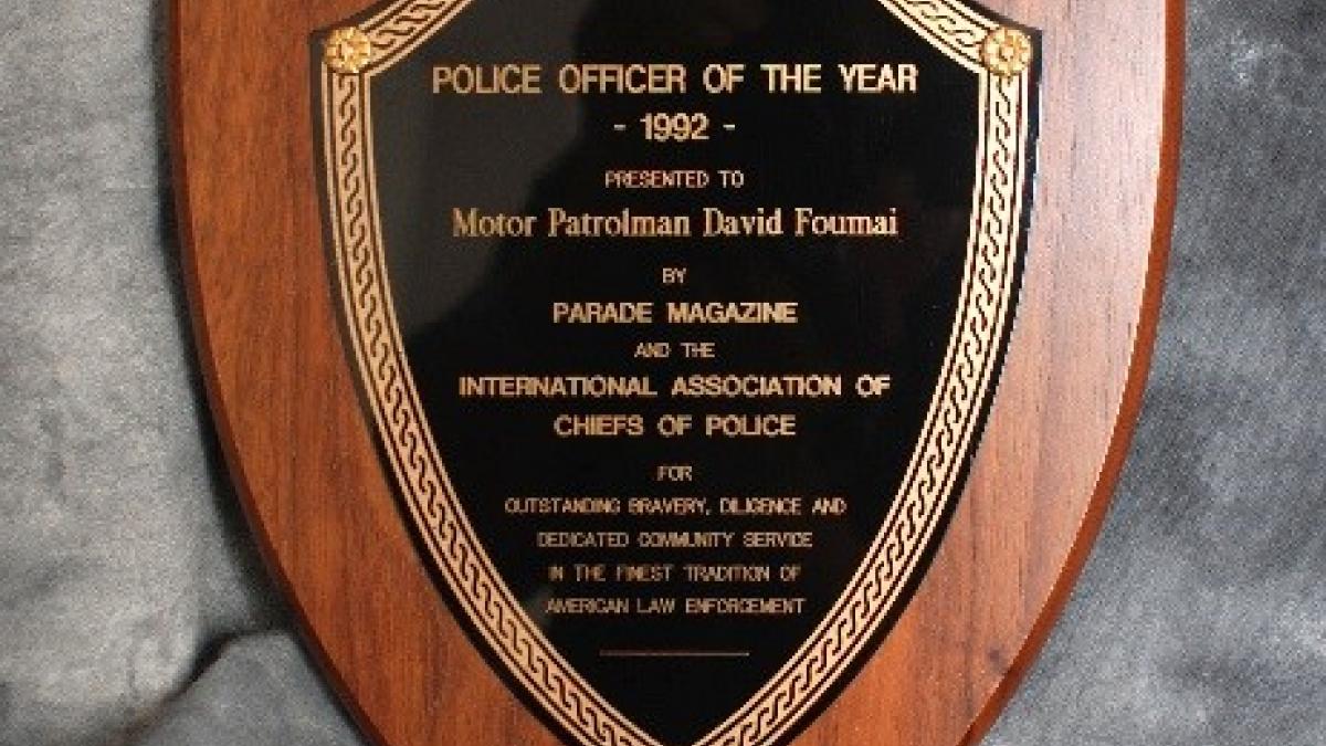 50 Years of Police Officer of the Year: A Father’s Legacy, A Son’s Future